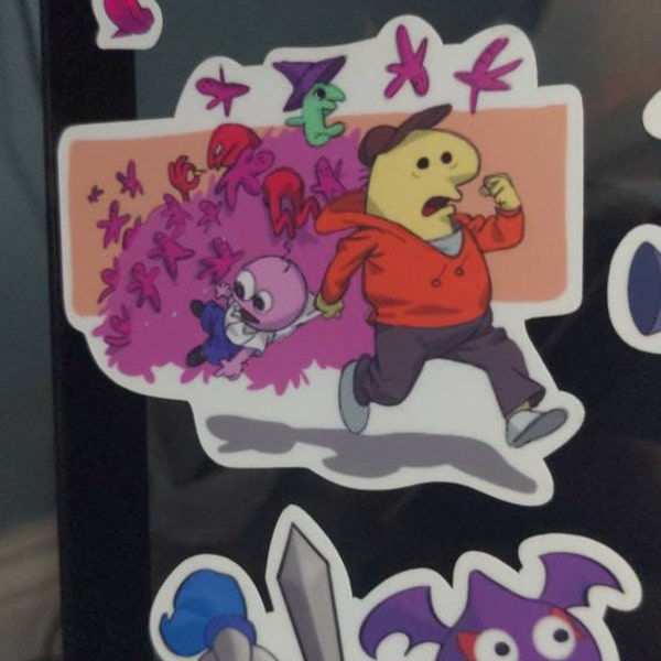 Zomburger Sticker, Big Top Burger Sticker, Zomburger Sticker - Etsy