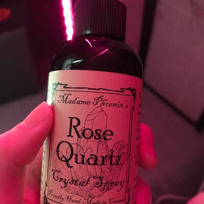 Rose Quartz Crystal Room Spray - Etsy