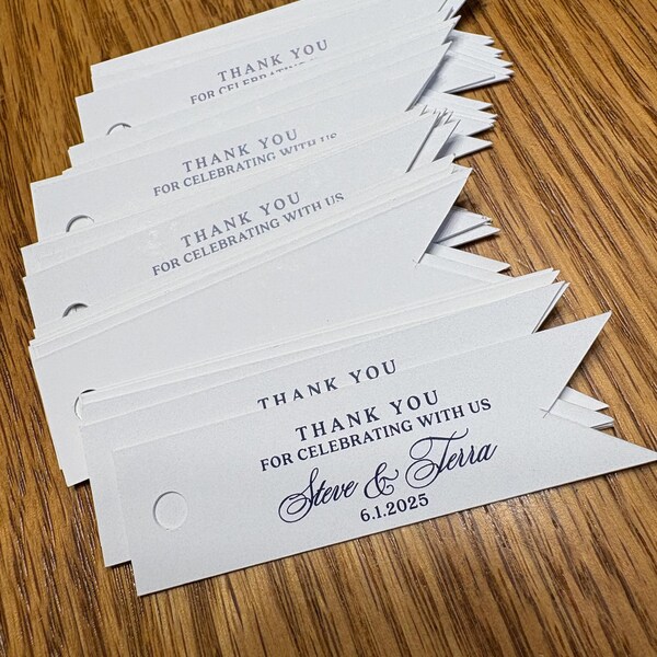 50th Birthday Favor Stickers, Custom Gold Foiled Birthday Stickers for ...