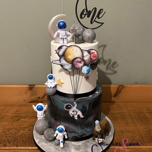 Astronaut Figure, Spaceman, Astronaut Cake Topper, Cake Decoration ...