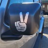 Right Hand Wave Mirror Decal: off Road Peace Sticker - Etsy