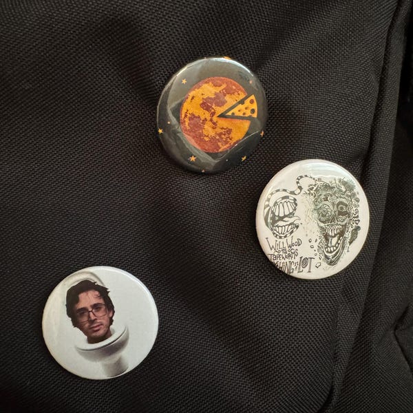 Lemon Demon Pin Badge - Etsy