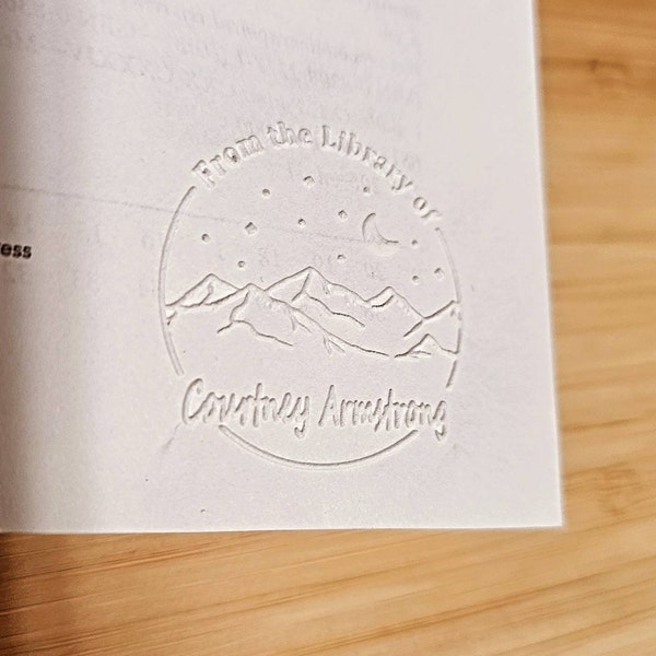 Personalized Wedding Embosser Stamp,chose Your Wedding Embosser,custom ...