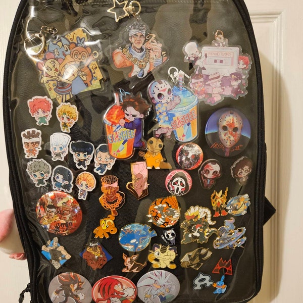 The Showcase 3.0 - Ita Bag, Pin Display Bag, Clear Pocket Display ...