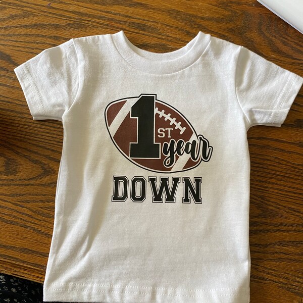 First Birthday Svg, Football One Svg, First Birthday Png, Football One ...