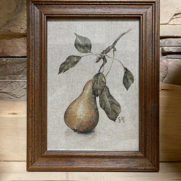 Original Watercolor, "winter No. 4", Seasons Series, Original Artwork ...