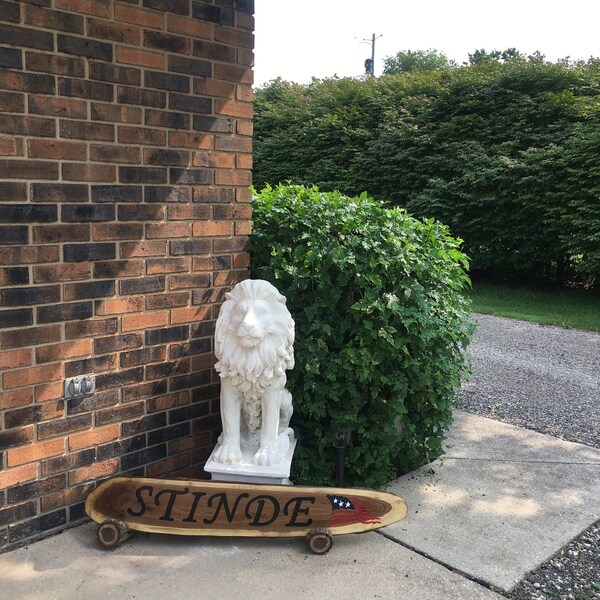 Custom Carved Wooden Log Sign - Etsy