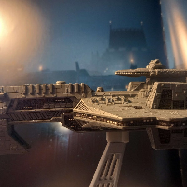 Mandalorian Keldabe Battleship for Star Wars Armada 145mm - Etsy