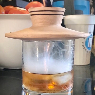 The Cocktail Chimney® Kit Gift for Dad Bourbon Kit Groomsman Gift Old ...