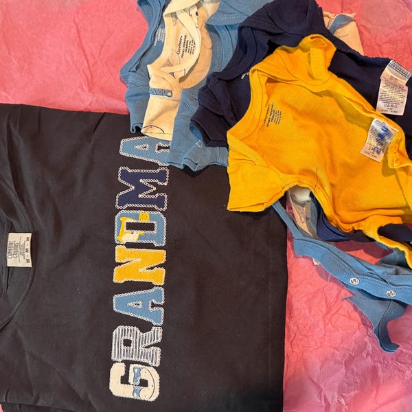 Colorful Varsity Letter Arch TEACH Embroidered Sweatshirt | Simple ...