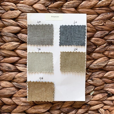 Fabric Samples Swatches for the Custom Made Covers for at - Etsy