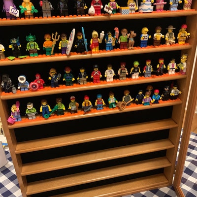 Large 110 Mini Figures Minifigures Display Case Cabinet Small Action ...