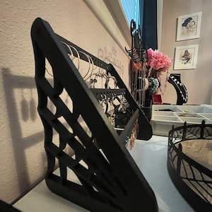 Spiderweb Earring Display Rack Jewelry Standing Spooky - Etsy