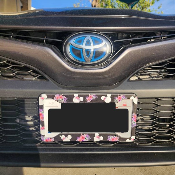 Barbie License Plate Frame - Etsy