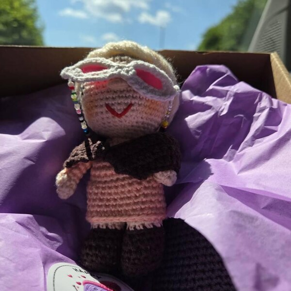 Handcrafted Inside Out Inspired Amigurumi Doll - Anger | Unique Crochet ...