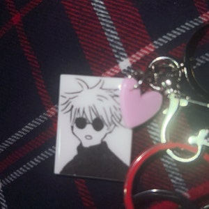 Gojo Satoru & Geto Suguru Keychain JJK Inspired Jewelry Polymer Clay ...