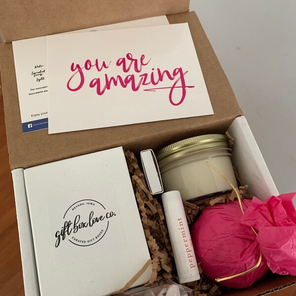 Motivational Gifts for Women, Gift Basket for Inspirational Gift ...