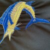 Swordfish / Marlin Embroidery Design Tested - Etsy
