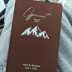 Officiant Gift Wedding Officiant Book Officiant Gift - Etsy
