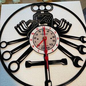 Vinyl Record Wall Clock FREE SHIPPING in USA Vintage | Etsy