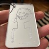 Custom Kids Drawing Keychain | Key Ring | Children Art - Etsy Canada