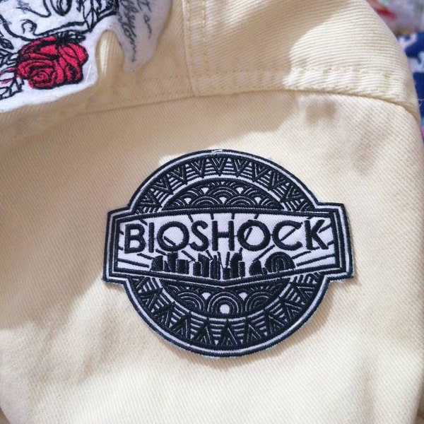 Bioshock Patch Inspired Embroidered Sew on Iron on Patch Badge Patch ...