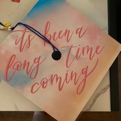 Pooh Graduation Cap PRINTED Grad Cap Design Winnie the Pooh Grad Gift ...