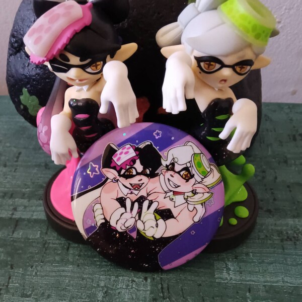 8/8 Splatoon Side Order Keychain - Etsy