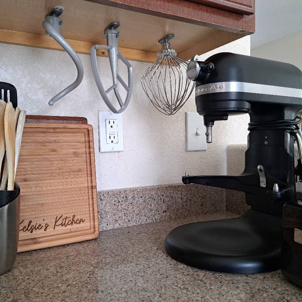Kitchenaid Single Mixer Attachment Organizer - Mountable Storage for ...