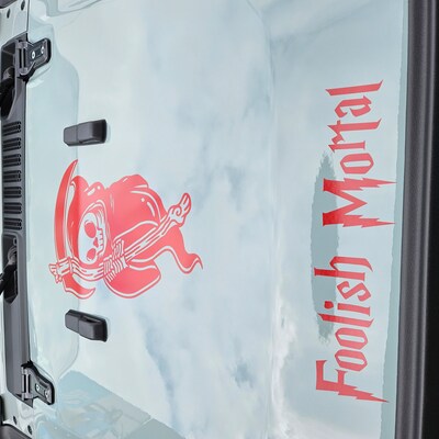 Grim Reaper Skull Vinyl Decal for Car Truck or Jeep Wrangler - Etsy