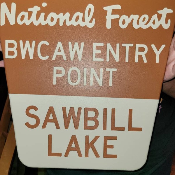 National Forest Access Sign Replicas (customizable) - Etsy