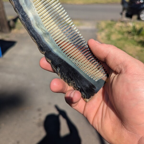 Vintage Copper Travel Comb, Floral Design Antique Unique Rare,vtg Comb ...