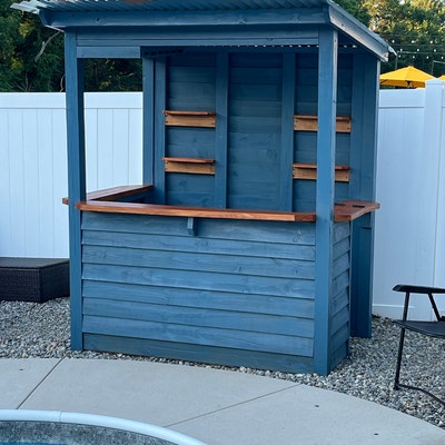 Bar With Storage Shed the Storehouse by Taverns-to-go 10' X 10' - Etsy