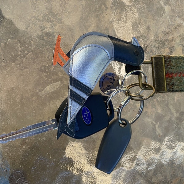 Cute Pigeon Bird Keychain, Pigeon Bag Charm, Faux Leather Animal ...