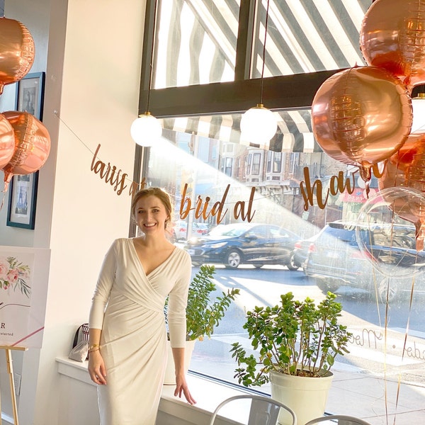 Custom Bridal Shower Banner | Bridal Shower Name Banner | Bridal Shower ...