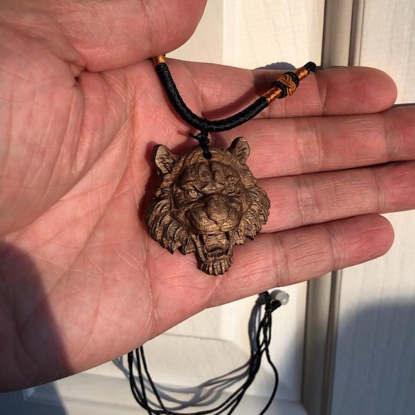 Tai Chi Pendant,yin Yang Necklace,taoism,taiqi Symbol,wood Carving ...