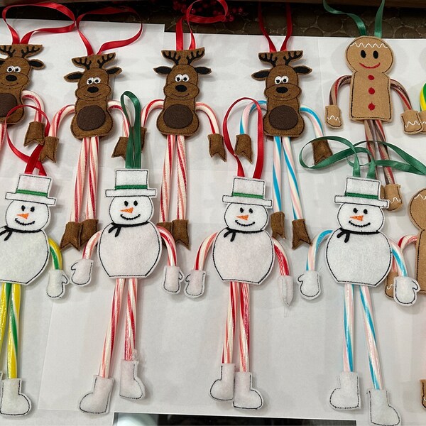 Snowman Treat Bag Christmas Goodie Bags Classroom Gift Bags Unique ...