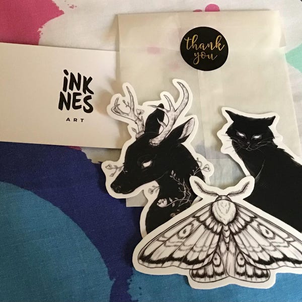 Black Wolf Chained | Red Background | Wolf Wall Art | Gothic Home Decor ...