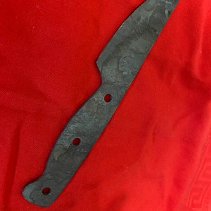 Skinning Knife Set 3pcs. Hand Made Forged Knife for Leather. - Etsy