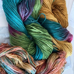 Cruel Summer Hand Dyed Variegated Yarn Fingering to - Etsy