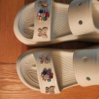 DIY Clear Clog Backs, Buttons for Clog , Clear Back Buttons for Clog ...