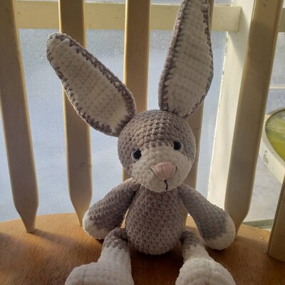 Crochet PATTERN Bunny Rabbit Amigurumi Tutorial PDF in - Etsy