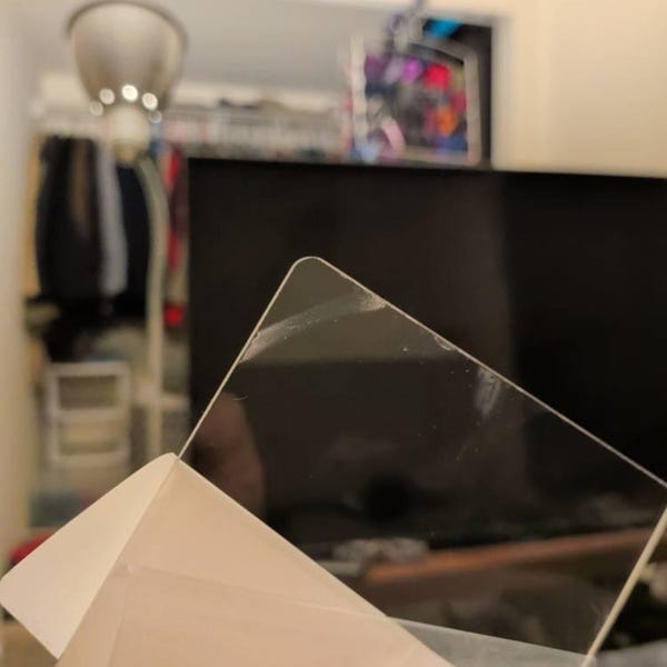 Clear Acrylic Squares With Rounded Edges - 2mm Thick - Bulk Sale in ...