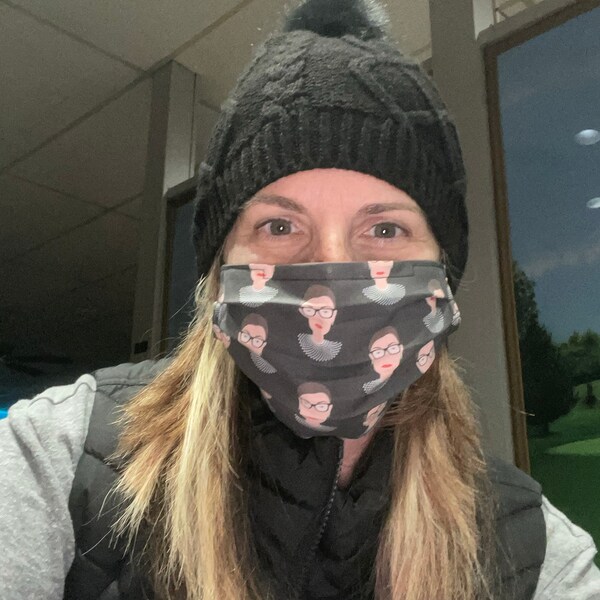 Face Mask - Reversible Japanese Origami Crane Fabric and Japanese ...