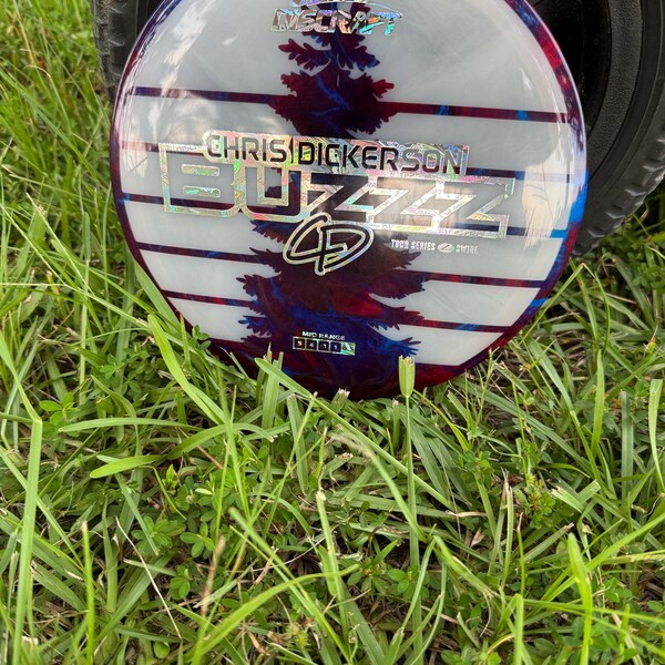New Discraft 2025 Tour Series Z Swirl Buzzz (chris Dickerson) - Custom ...