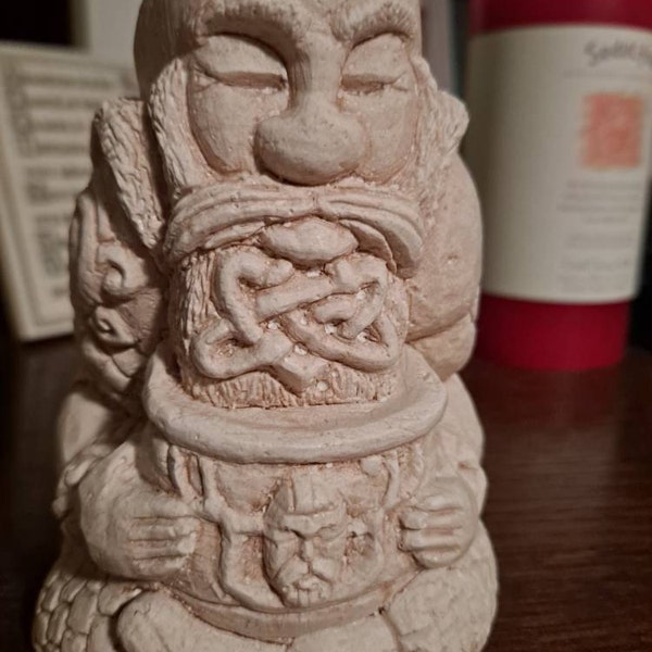 Dagda Statue Altar Totem Celtic God - Etsy