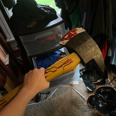 Realistic PU Camping Pick Axe Handheld Movie Prop Jason Myers - Etsy