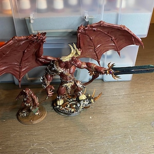 Akata Gnoll God Huge Miniature by Archvillain Games. - Etsy