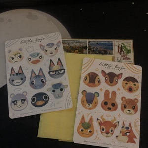 Animal Crossing Characters Sticker Set ACNH Planner Stickers | Etsy