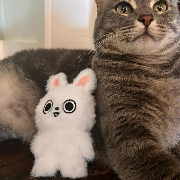 Fake Eyes Open Leebit Plush - Etsy